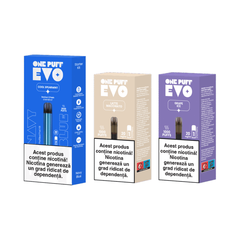 OnePuff - Tigari electronice de unica folosinta cu nicotina - Vape cu arome